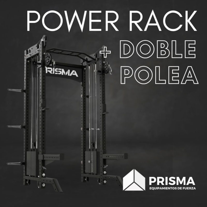 Power Rack + Doble Polea – Prisma | Equipamientos de Fuerza
