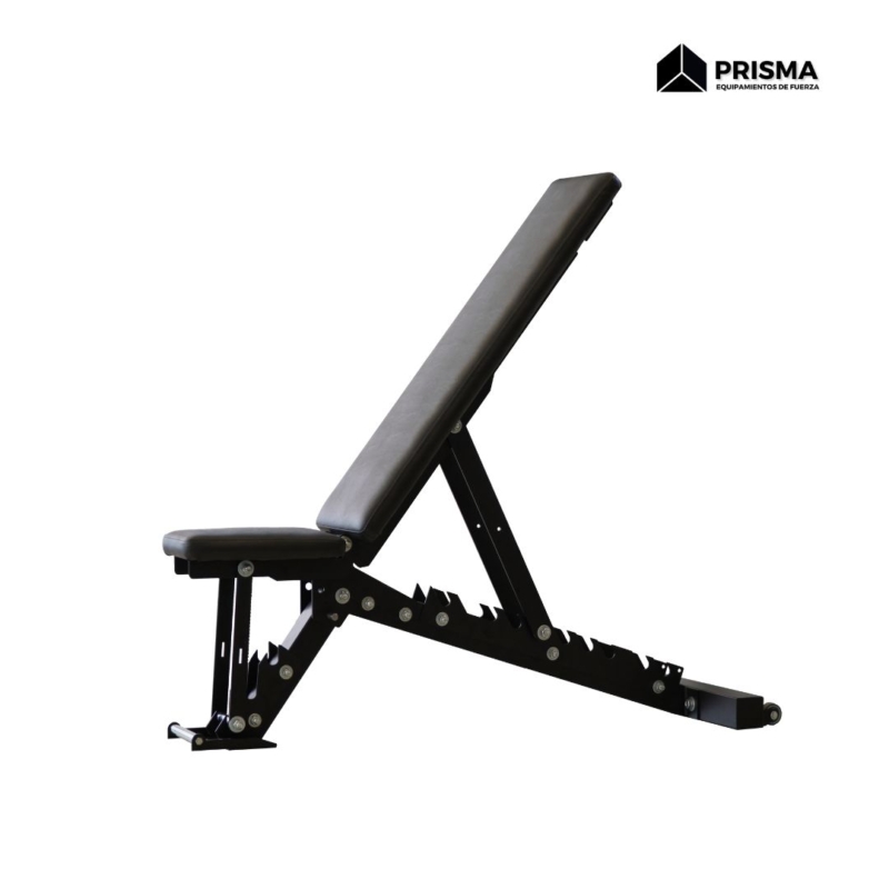 Banco Multiangular Regulable y Plegable – Prisma | Equipamientos de Fuerza